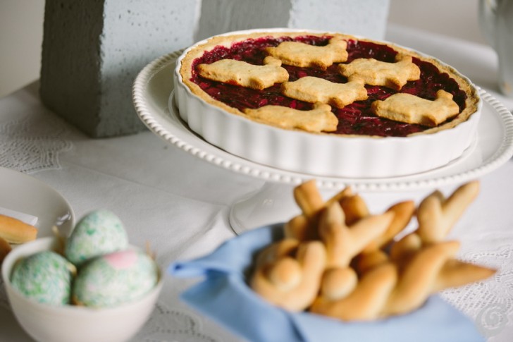 Crostata pasquale ai frutti di bosco - Ricetta Veloce